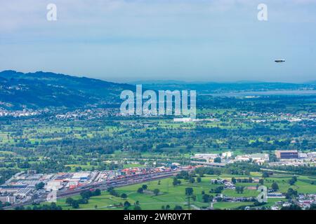 Wolfurt: railway freight yard Wolfort (Terminal Wolfurt, Combi Cargo ...