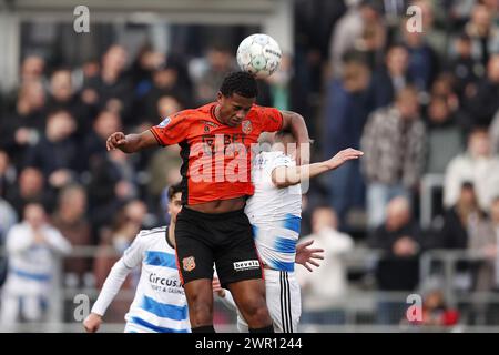 ZWOLLE - (l-r) Brian Plat of FC Volendam, Sam Kersten of PEC Zwolle ...
