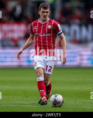 Jason Knight of Bristol City during the Sky Bet Championship match ...