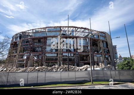 The Frank Erwin Center, affectionately known as the "Super Drum ...