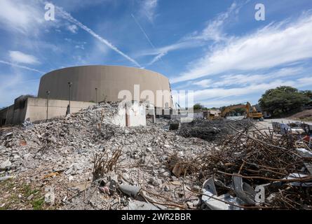 The Frank Erwin Center, affectionately known as the "Super Drum ...