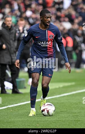 10 Ousmane DEMBELE (psg) during the Ligue 1 McDonald's match between ...