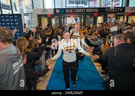 Iowa Hawkeyes guard Taylor McCabe (2) poses for a portrait during the ...