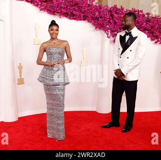 Gabrielle Union and Dwyane Wade arrive at the Vanity Fair Oscar Party ...
