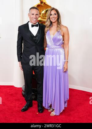 LOS ANGELES - MAR 10: Ynon Kreiz, Anat Fabrikant at the 96th Academy ...