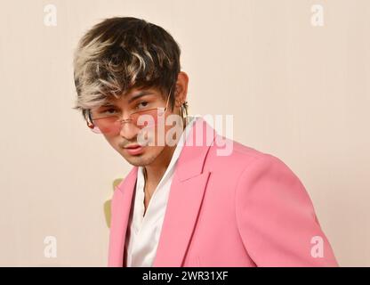 Ian Boggs arrives at the Oscars on Sunday, March 10, 2024, at the Dolby ...