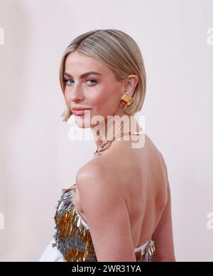 Julianne Hough arrives at the Oscars on Sunday, March 2, 2025, at the Dolby Theatre in Los ...