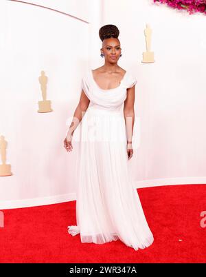 Ryan Michelle Bathe arrives on the red carpet for the 97th Academy ...