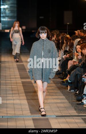 Tokyo, Japan. Runway model, March 11, 2024 - Rakuten Fashion Week ...