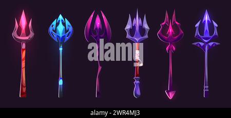 Trishula trident vector illustration. Trishula weapon of Lord Shiva ...
