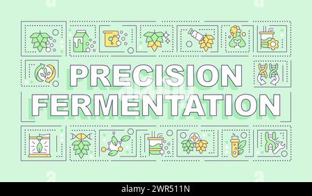 Precision fermentation green word concept Stock Vector Image & Art - Alamy