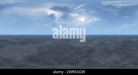 Dark Room With Multiple Wall Lights 360 panorama vr environment map ...