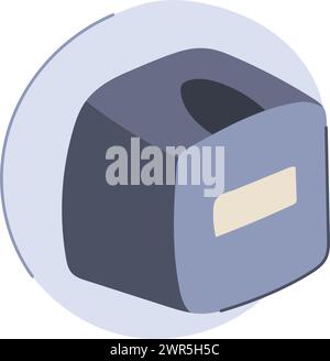 wire cable organizer cartoon vector illustration Stock Vector Image ...