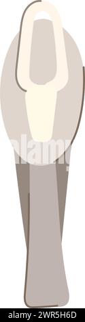 desk cable organizer cartoon vector illustration Stock Vector Image ...