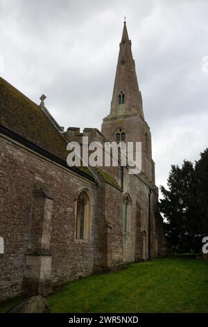 All Saints Church, Brington, Cambridgeshire, England, UK Stock Photo ...