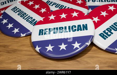 American flag and 2024. 3d illustration Stock Photo - Alamy