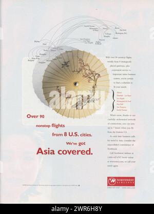 Vintage "Time" magazine 23 November 1998 issue advert, USA Stock Photo ...