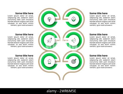 Six step tree chart Stock Vector Image & Art - Alamy
