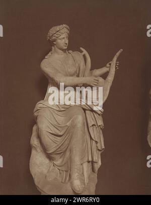Braun, Adolphe, Sculpture of Terpsichore (coll. Vatican Museums ...
