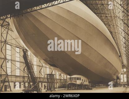 The completed Zeppelin, Anonymous, 1924 photograph The completed ...