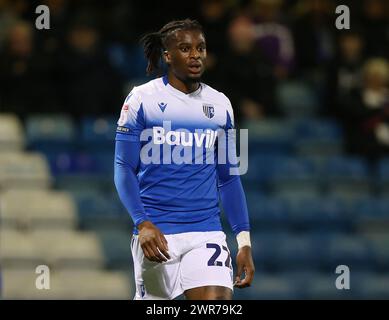 Shadrach Ogie of Gillingham. - Gillingham v Stockport County, Sky Bet ...
