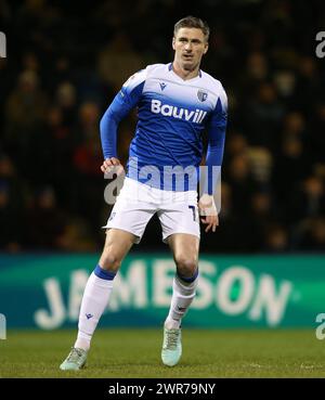 Oliver Hawkins of Gillingham. - Gillingham v Stockport County, Sky Bet ...