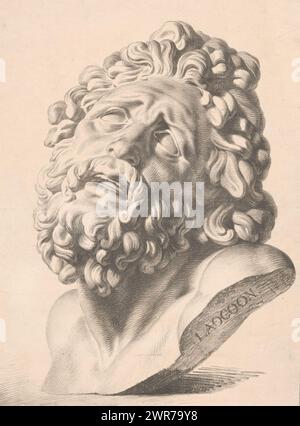 Laocoön (title on object), Laocoon, Detail of the Laocoön group in the ...