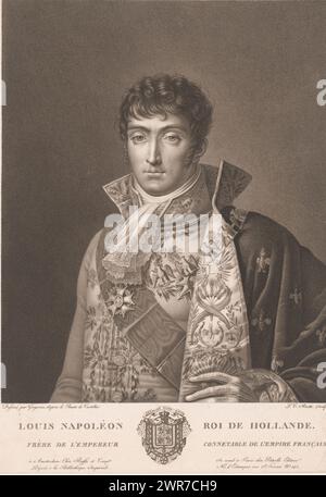 Portrait of Louis Napoleon, Louis Napoléon Roi de Hollande (title on ...