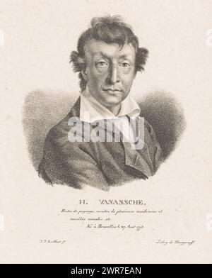 Portrait of Henri van Assche, H. Vanassche (title on object), Portraits ...