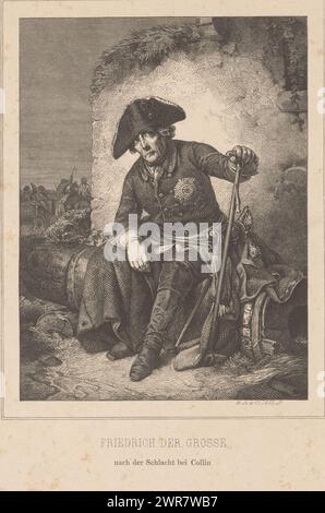 Frederick the Great after the battle of Kolin, 1919 Stock Photo - Alamy