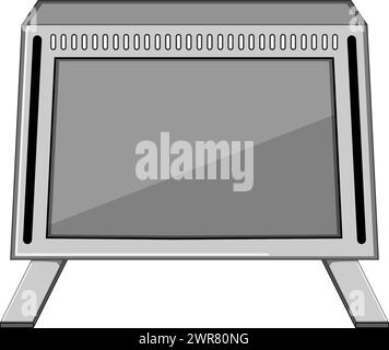 ergonomic laptop stand cartoon vector illustration Stock Vector Image ...
