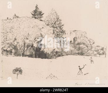 Landscape with Villa, Paul Herrmann, 1874 - 1944 print Possibly at ...