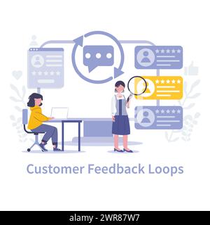 Customer Relationship Management concept. Enhancing client satisfaction ...