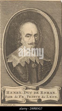 Portrait of Henry de Rohan Stock Photo - Alamy