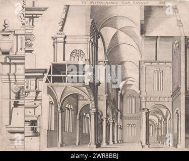 Interior of the Westerkerk in Amsterdam, seen to the east, Anonymous ...