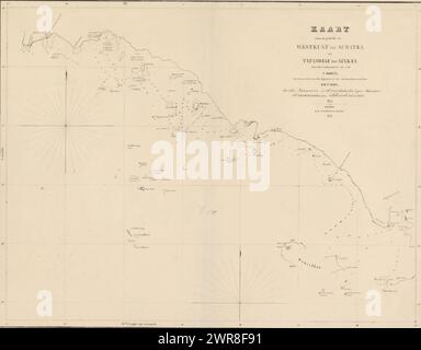 Map of Hulst, Hulst (title on object), Map of Hulst from a bird's eye ...