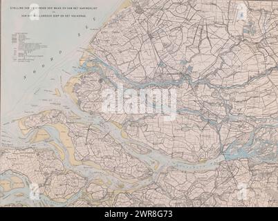 Map of a part of South Holland and Zeeland, Adriaan Jan Bogaerts, After ...