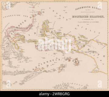 Map of the Moluccas Stock Photo - Alamy