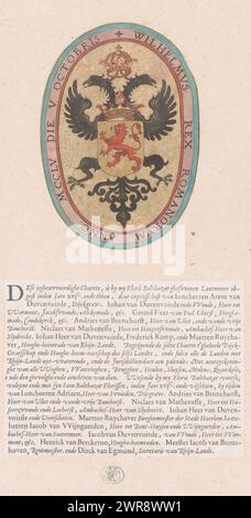 Coat of arms of the clients of Floris Balthasarsz. Van Berckenrodes Map ...