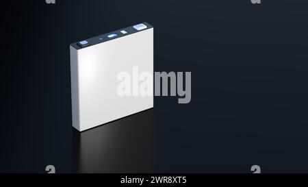 prismatic cell, rectangular lithium ion phosphate LFP battery for ...