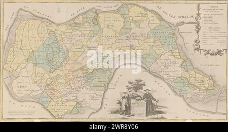 Beveland 1753 Hattinga Tirion Stock Photo - Alamy