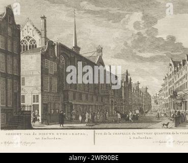 View of the Heilige Stede (Nieuwezijds Kapel) in Amsterdam, View of the ...