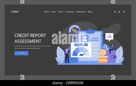 Credit Report Assessment Guide. A thorough inspection of financial ...