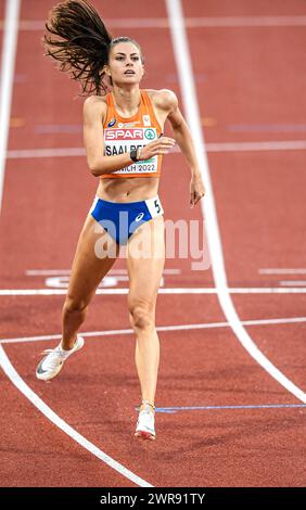 Eveline Saalberg (Netherlands). 400m heats. European Championships ...
