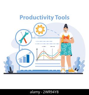 Efficiency Improvement concept. Dynamic process optimization and productivity growth in ...