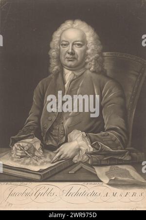 James Gibbs by John Michael Williams Stock Photo - Alamy