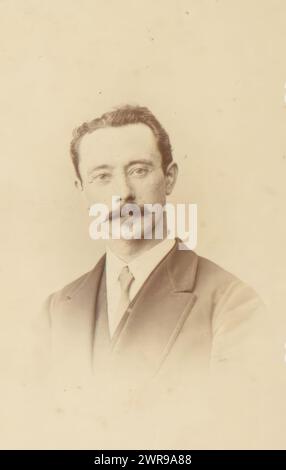 Portrait of a man, Wegner & Mottu, c. 1850 - c. 1869 Photograph. visit ...