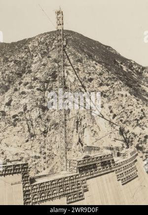 Pacoima Dam under construction, anonymous, Los Angeles, 1928 ...