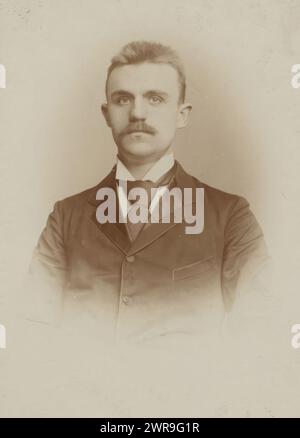 Portrait of a man with mustache, Anonymous, 1880 - 1910 Photograph ...