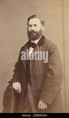Portrait of a man, Unknown, 1865 - 1900 Photograph. visit card This ...